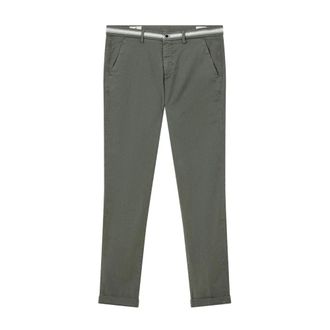 Mason's Homme, Pantalons, Vert, Taille: M Chino Slim-Fit