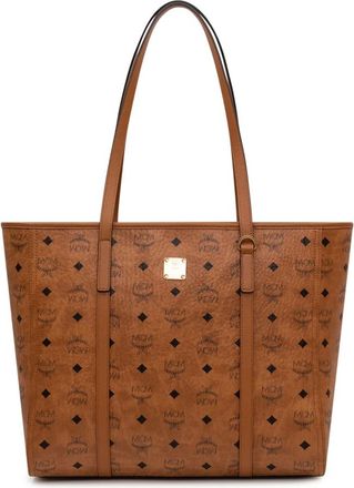 MCM Mcm, Femme, Sacs, Brun, Taille: ONE Size Toni Medium Shopper