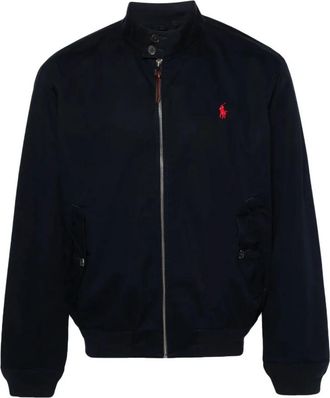 Polo Ralph Lauren Blaue Baumwoll-Casual-Jacke - - Jackets - Herren - Blau - 2XL