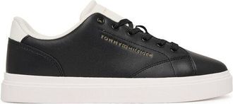 Tommy Hilfiger Sneakers Th Feminine Cupsole Leather FW0FW09105 Schwarz