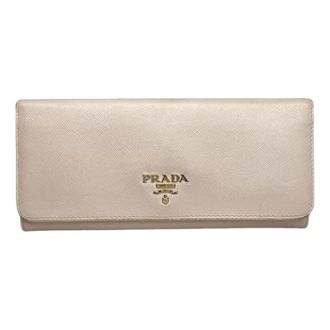 Prada Pre-owned Vintage Geldb&ouml;rse - - Pre-owned - Damen - Beige - ONE SIZE