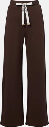 Max Mara Pantalon de surv&ecirc;tement Bali en coton m&eacute;lang&eacute;
