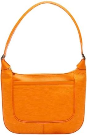 Louis Vuitton Pre-owned Cuir sacs-louis-vuitton - Femme - Pre-owned - Orange - Taille: ONE Size