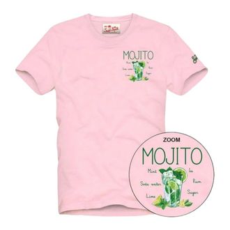 MC2 Saint Barth Homme, Tops, Rose, Taille: 4XL T-shirt Portofino