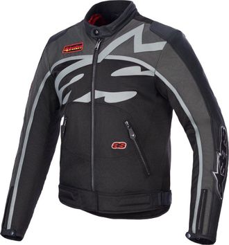 Alpinestars Motorradjacke Axton wasserabweisende Motorrad Textiljacke Ellenbogenprotektoren enthalten,Schulterprotektoren enthalten,was