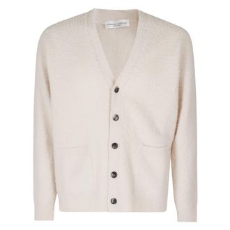 Roberto Collina Oversized Casentino Cardigan - - Knitwear - Herren - Beige - L