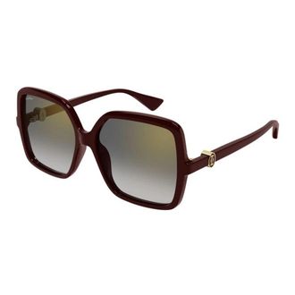 Cartier Ct0641S 003 Sonnenbrille - - Accessories - Damen - Rot - 58 MM
