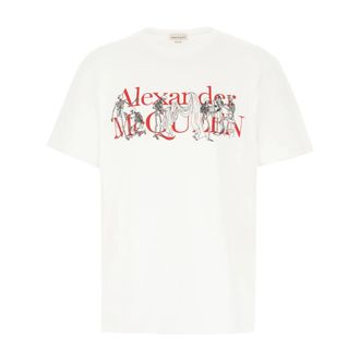 Alexander McQueen T-Shirts - - Tops - Herren - Wei&szlig; - XL