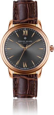 Philipp Blanc Brown Croco Uhren