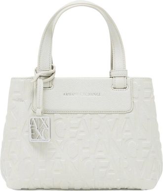 A|X Armani Exchange Femme, Sacs, Blanc, Taille: ONE Size Petit sac shopper
