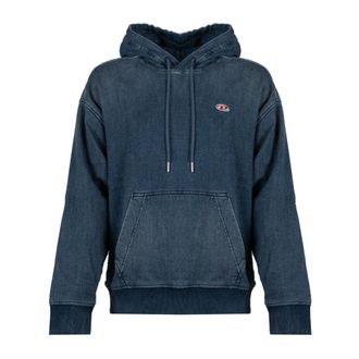 Diesel De-Um-Rib-Ne Hoodie - - Sweatshirts & Hoodies - Herren - Blau - M