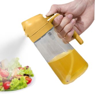 Generico K&uuml;chenspender: 2-in-1-Flasche mit einer Gr&ouml;&szlig;e von 7,09 x 3,15 x 4,33 Zoll, Spr&uuml;hflasche 470 ml mit Kochfunktion, f&uuml;r Salat, Grill, Verwendung am Tisch