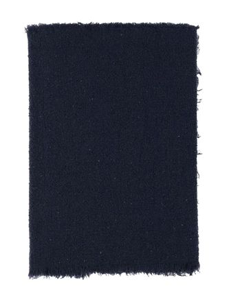 Faliero Sarti écharpe à bords francs - Bleu