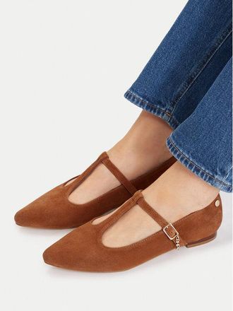 Beverly Hills Polo Club Ballerinas EO-WS1572-05 Hellbraun