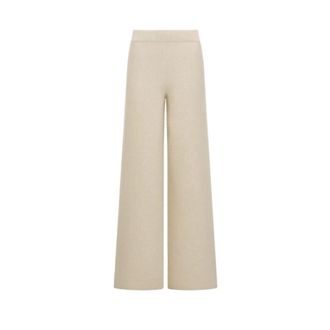 Dior Wendbare Schlaghose - - Trousers - Damen - Beige - S