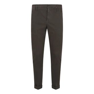 Dondup Neutrale Hose Aw25 Regular Fit - - Trousers - Herren - Braun - W33