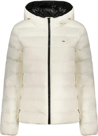 Tommy Hilfiger Femme, Vestes, Blanc, Taille: 36 FR Veste à manches longues avec capuche