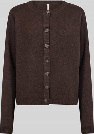 Soyaconcept Cardigan mit kontrastierenden Kn&ouml;pfen
