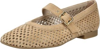 Paul Green Riemchenballerina PAUL GREEN Paul Green Ballerinas Leder, Damen, Gr. 42,5, beige, Leder, Schuhe Riemchenballerina, Topseller
