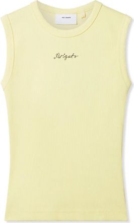 Axel Arigato Femme, Tops, Jaune, Taille: 44 FR D&eacute;bardeur c&ocirc;tel&eacute; &agrave; encolure d&eacute;gag&eacute;e