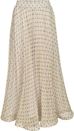 P.A.R.O.S.H. P.a.r.o.s.h., Femme, Jupes, Beige, Taille: 38 FR Maxi Skirt