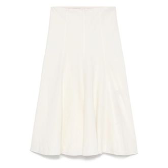 Khaite Lenno Rock - - Skirts - Damen - Wei&szlig; - XS