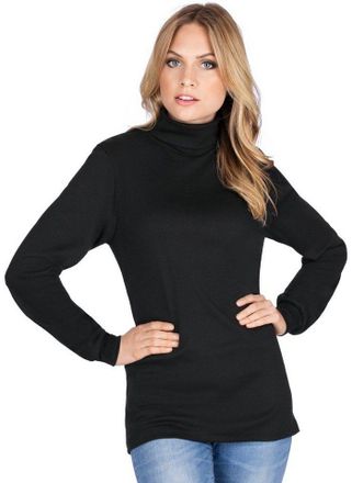 Trigema Rollkragenshirt TRIGEMA Langarm Ski- und Sport-Rollkragenpullover (1-tlg)