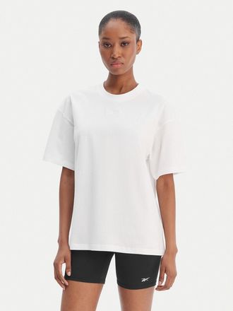 Reebok T-Shirt Reebok x Ewa Chodakowska RK25611CCW Wei&szlig; Relaxed Fit