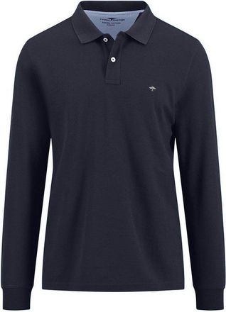 Fynch-Hatton Langarmshirt mit Logo Stickerei