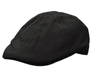Walker and Hawkes Walker & Hawkes - Casquette cirée à visière - Unisexe - pour la Campagne - Negro - 3XL (62cm)