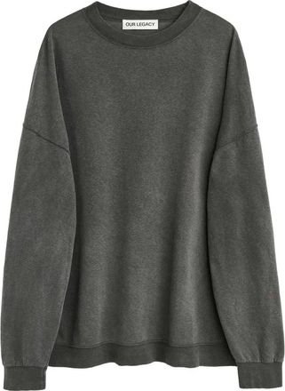 Our Legacy Homme, Sweatshirts et sweats &agrave; capuche, Noir, Taille: M Slack SweaT-shirt