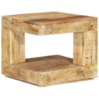 vidaXL Table basse 45x45x40 cm Bois de manguier massif vidaXL