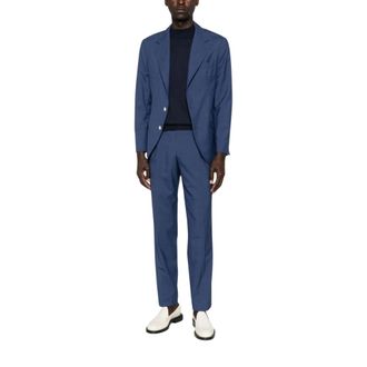 Brunello Cucinelli Homme, Costumes, Bleu, Taille: 2XL Costume Deux Pi&egrave;ces