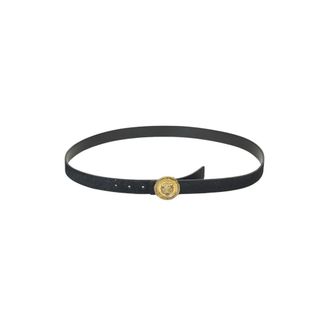 Just Cavalli Leopardenmuster G&uuml;rtel mit Tigerlogo - - Accessories - Damen - Schwarzk - 105 CM