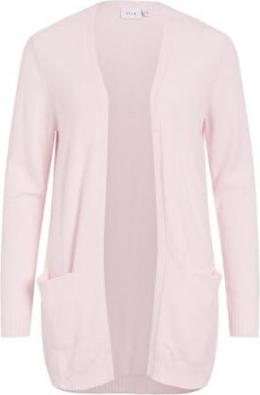 Vila Viril Open L/S Cardigan en Tricot - Noos, Rose, L