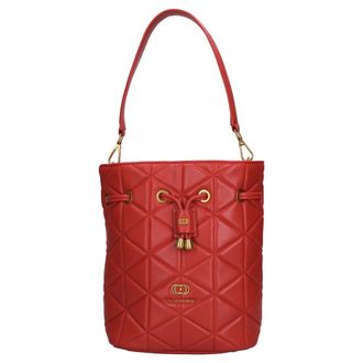 La Carrie Stitch & Spoon Ledertasche - - Bags - Damen - Rot - ONE SIZE