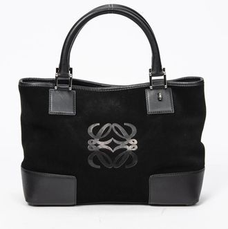 Loewe Crossbody Bags - Anagram Open Tote - Gr. unisize - in Schwarz - f&uuml;r Damen