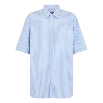 Diesel Kurzarmhemd - - Shirts - Herren - Blau - 2XL