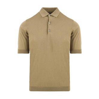 FILIPPO DE LAURENTIIS Homme, Tops, Beige, Taille: XL Polo en coton