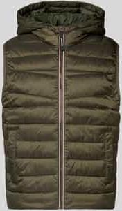 Jack & Jones Steppweste mit Kapuze und Eingrifftaschen