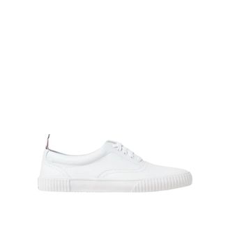 Thom Browne Tricolor Grosgrain Leder Sneakers - - Shoes - Herren - Wei&szlig; - 41 1/2 EU