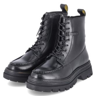 Salamander F31AUP331000-1000 Schn&uuml;rstiefel Glattleder Damen in schwarz - Gr. 38