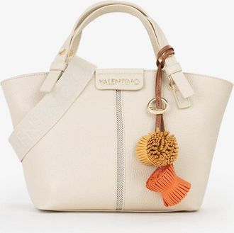 Valentino Shopper Valentino Sac Cabas Hybris Re Beige Femme Ecru