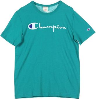 Champion Crewneck Tee - - Tops - Herren - Gr&uuml;n - XL