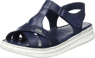 Andrea Conti Damen 1773600 Sandale, d.blau, 36 EU