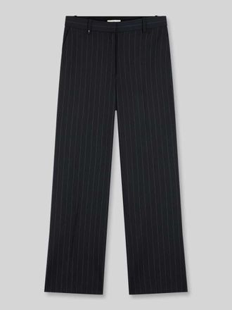 Tommy Hilfiger High Waist Business-Hose mit Logo-Detail