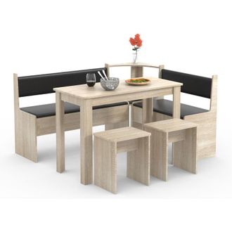 ebuy24 Eckbankgruppe Sitzgruppe Esal Maxi