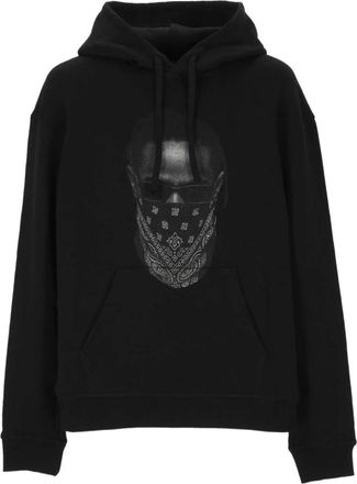 Ih Nom Uh Nit IH NOM UH Nit, Homme, Sweatshirts et sweats &agrave; capuche, Noir, Taille: L Sweat &agrave; capuche avec Graphique Bandana