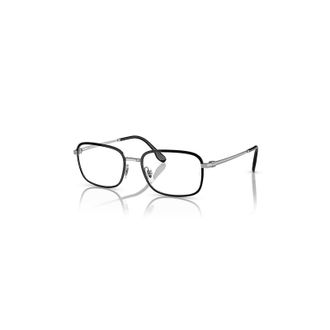 Ray-Ban Rb6495 Optics Silber Fassung Klar Glas Polarisiert 54-19