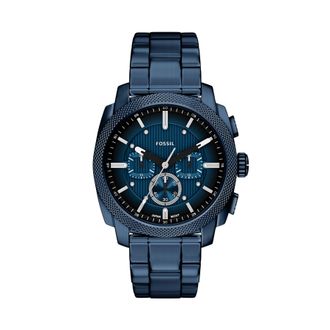 Fossil Uhr Fossil Machine Chrono FS6167 Dunkelblau